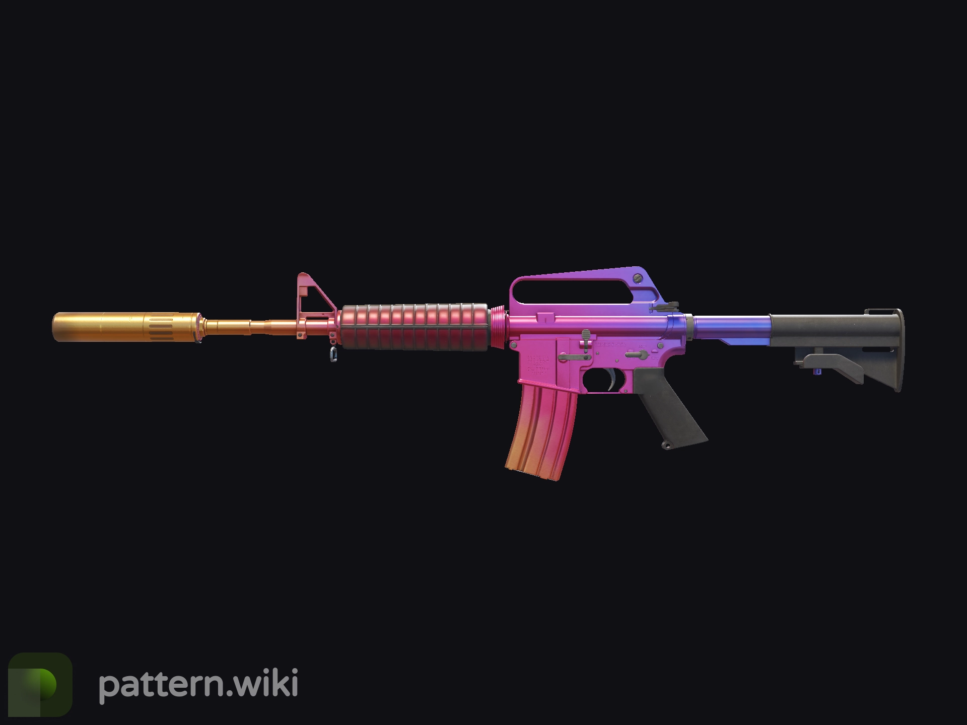 M4A1-S | Fade - pattern.wiki