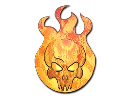Sticker | Incineration (Holo) - pattern.wiki