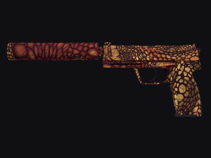 USP-S | Orange Anolis - pattern.wiki