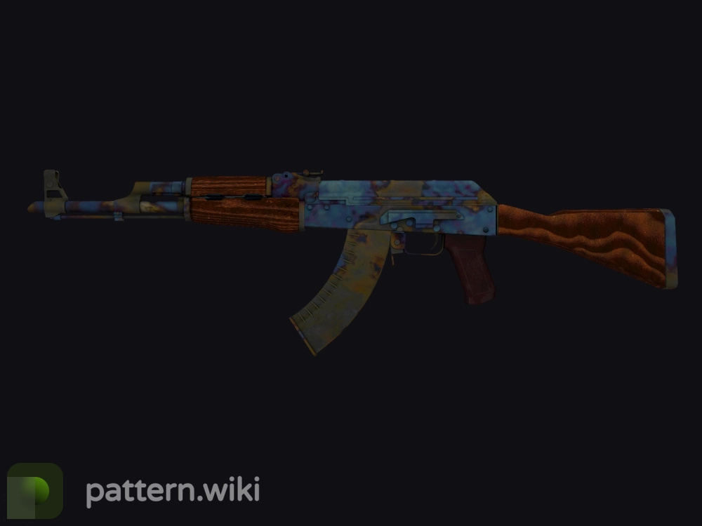 AK-47 Case Hardened Seed 202 - pattern.wiki