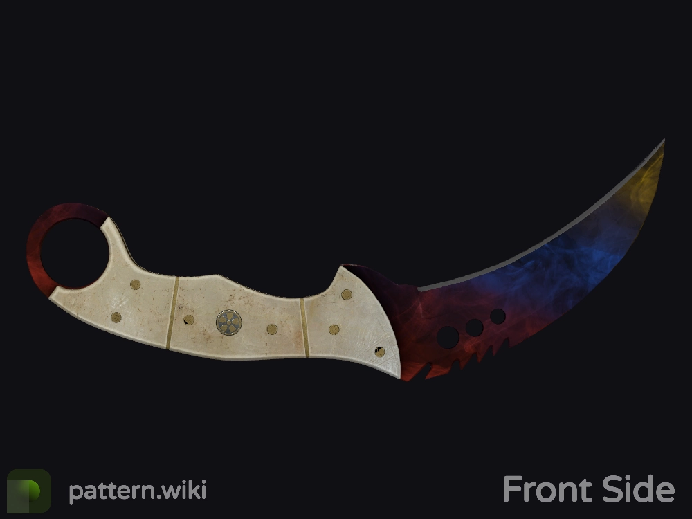 Talon Knife Marble Fade Seed 421 - pattern.wiki