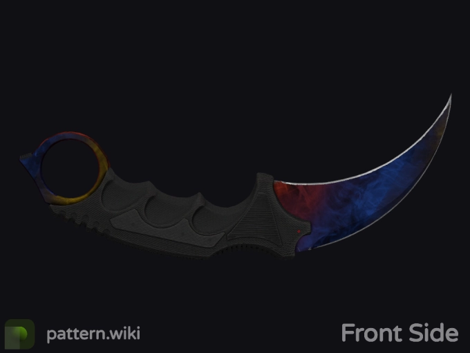 Karambit | Marble Fade - pattern.wiki