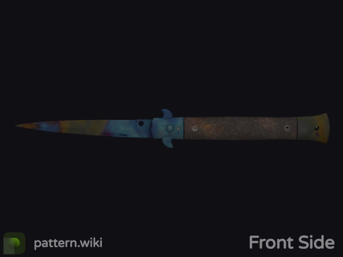 Stiletto Knife | Case Hardened - pattern.wiki