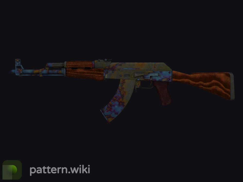 AK-47 Case Hardened Seed 660 - pattern.wiki