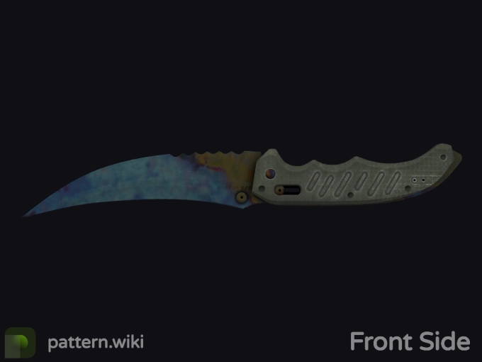 Flip Knife | Case Hardened - pattern.wiki