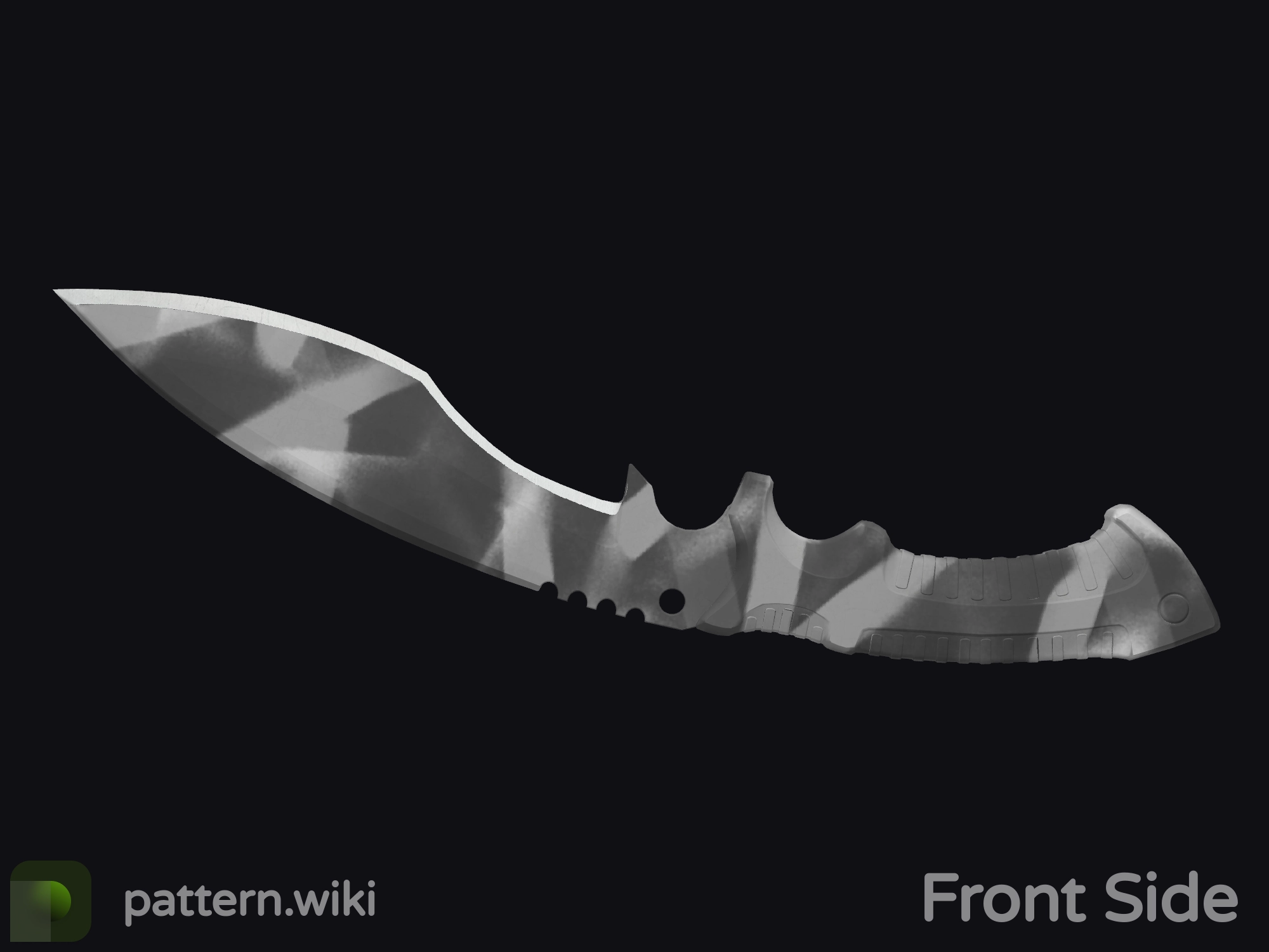 Kukri Knife Urban Masked Seed 471 - pattern.wiki
