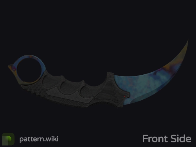 Karambit Case Hardened Seed 387 - pattern.wiki