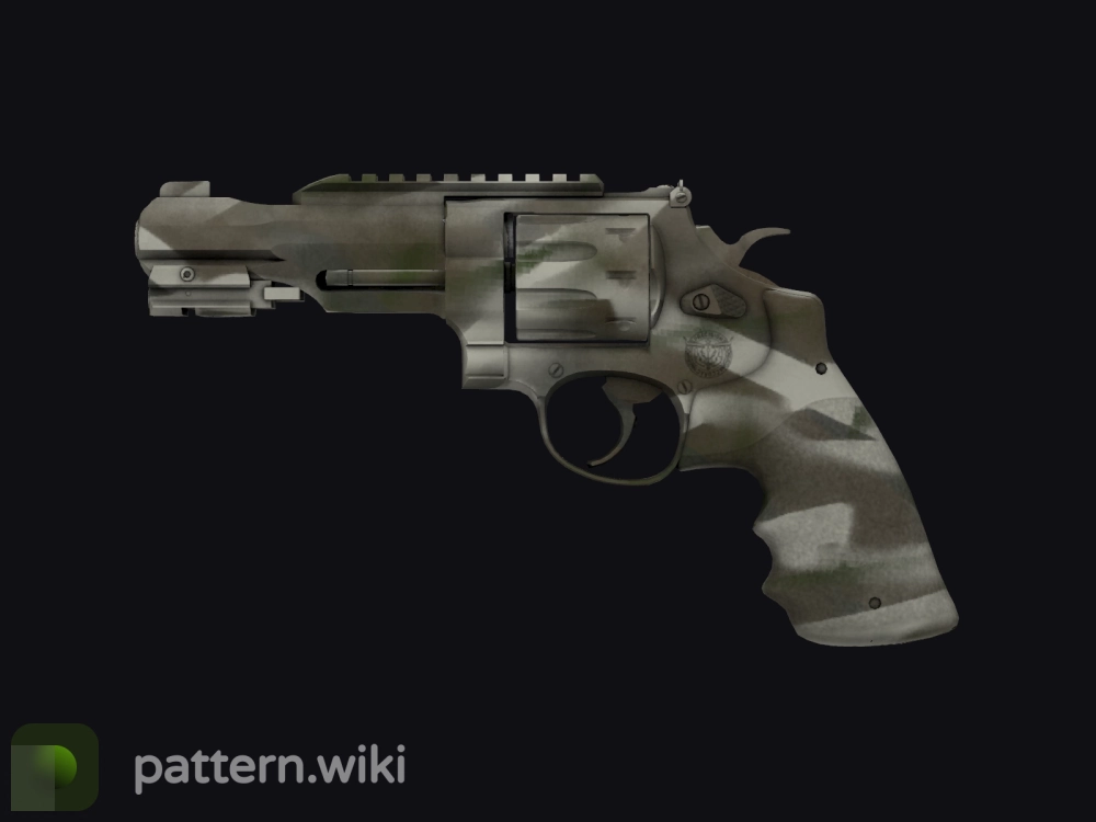 R8 Revolver Bone Mask Seed 521 - pattern.wiki