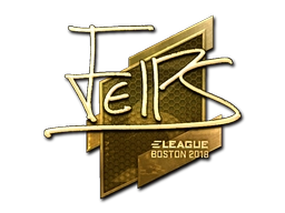 Sticker | felps (Gold) | Boston 2018 - pattern.wiki