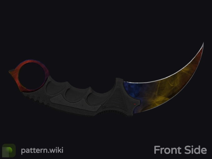 Karambit | Marble Fade - pattern.wiki