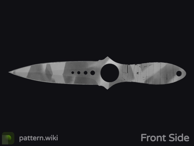Skeleton Knife | Urban Masked - pattern.wiki
