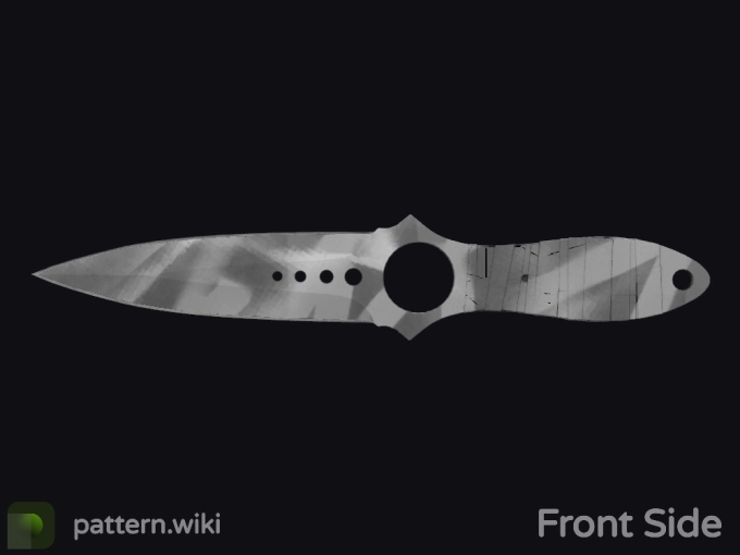 Skeleton Knife | Urban Masked - pattern.wiki