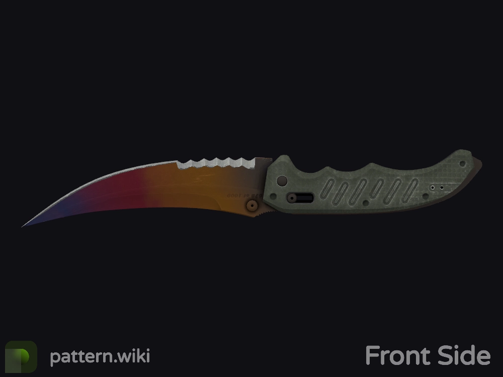 Flip Knife | Fade - pattern.wiki