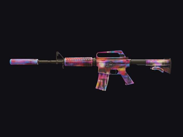 M4A1-S | Glitched Paint - pattern.wiki