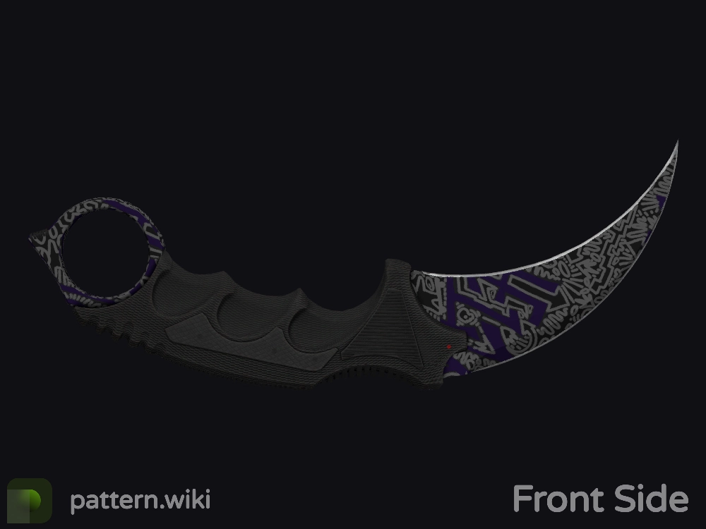 Karambit Freehand Seed 558 - pattern.wiki