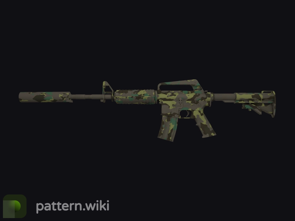 M4A1-S Boreal Forest Seed 297 - pattern.wiki