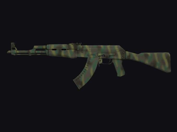 AK-47 | Jungle Spray - pattern.wiki