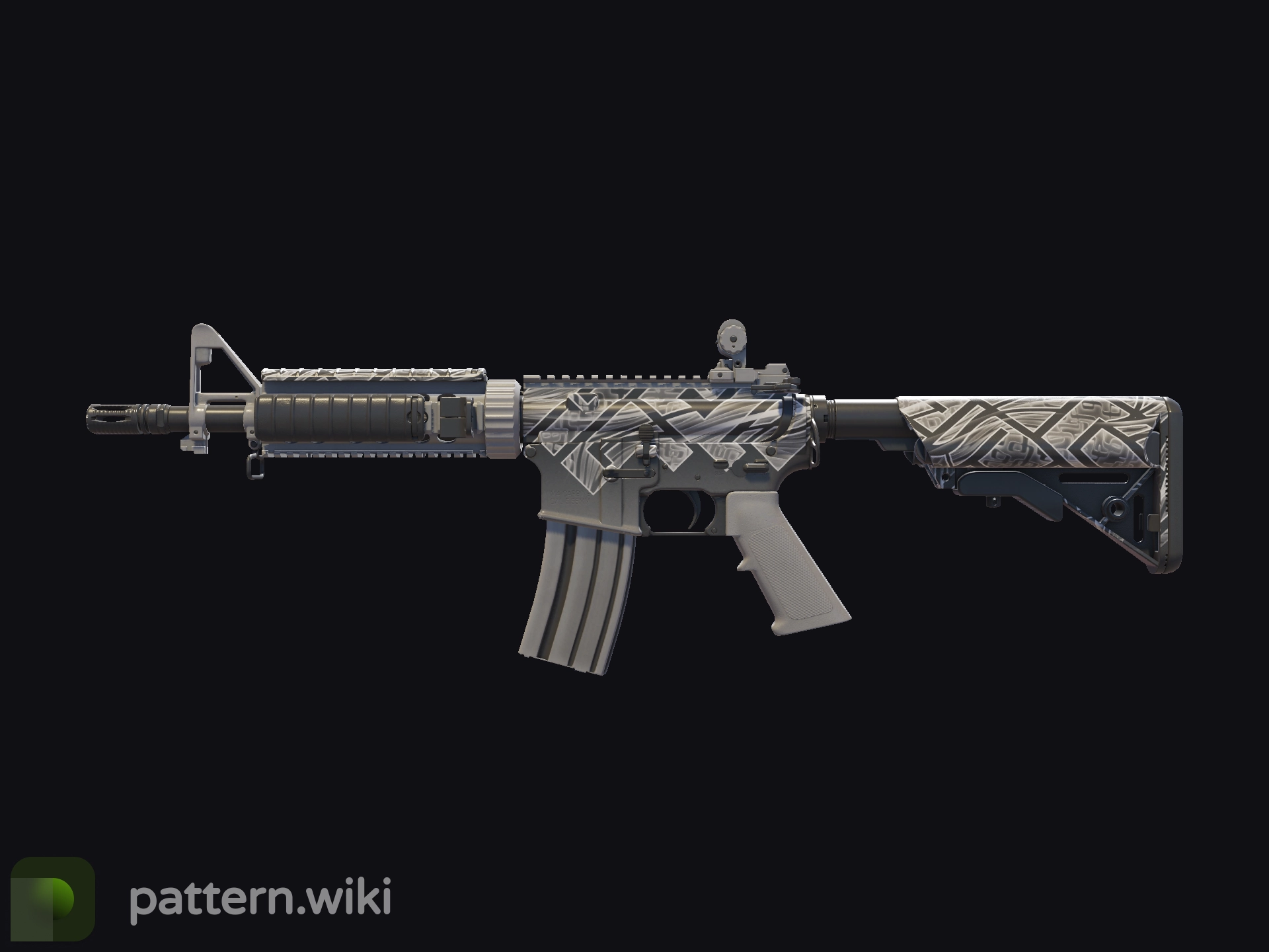 M4A4 Aeolian Dark Seed 384 - pattern.wiki