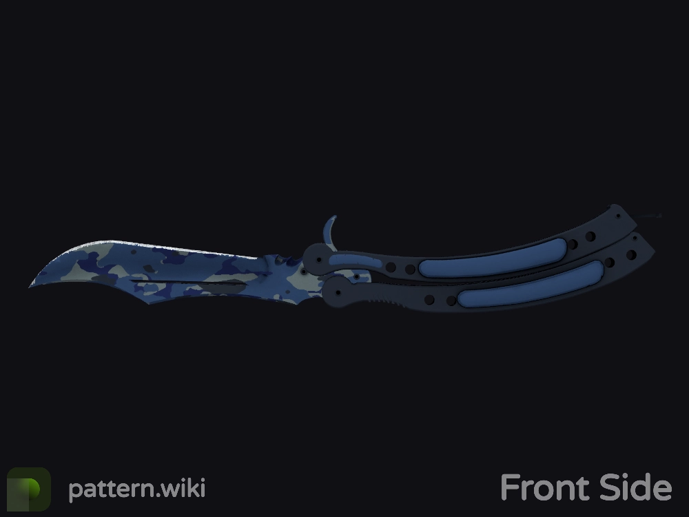 Butterfly Knife Bright Water Seed 698 - pattern.wiki