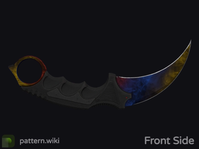 Karambit | Marble Fade - pattern.wiki
