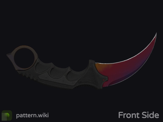 Karambit | Fade - pattern.wiki