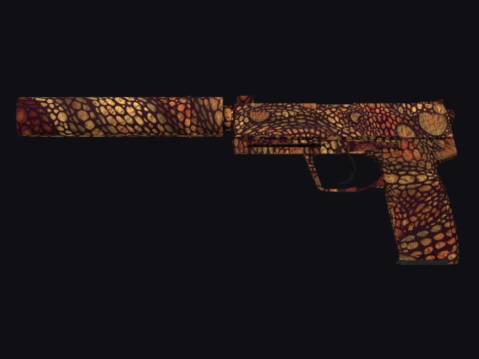 USP-S | Orange Anolis - pattern.wiki