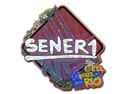 Sticker | SENER1 (Glitter) | Rio 2022 - pattern.wiki
