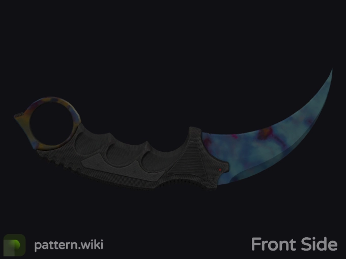 Karambit Case Hardened Seed 387 - pattern.wiki