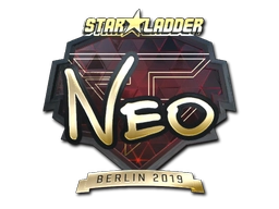 Sticker | NEO (Gold) | Berlin 2019 - pattern.wiki