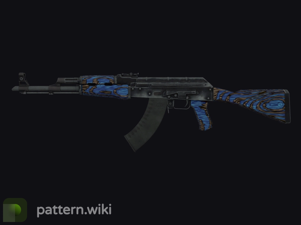 AK-47 | Blue Laminate - pattern.wiki
