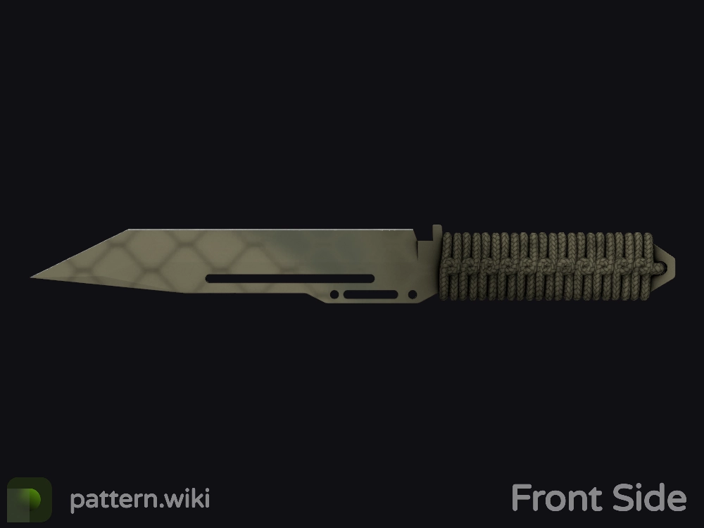 Paracord Knife Safari Mesh Seed 781 - pattern.wiki