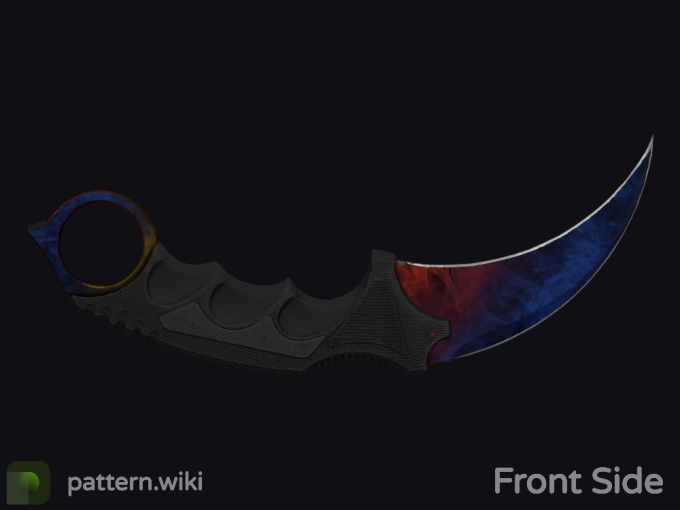 Karambit | Marble Fade - pattern.wiki