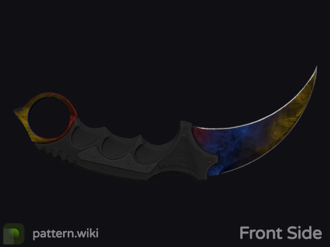 Karambit | Marble Fade - pattern.wiki