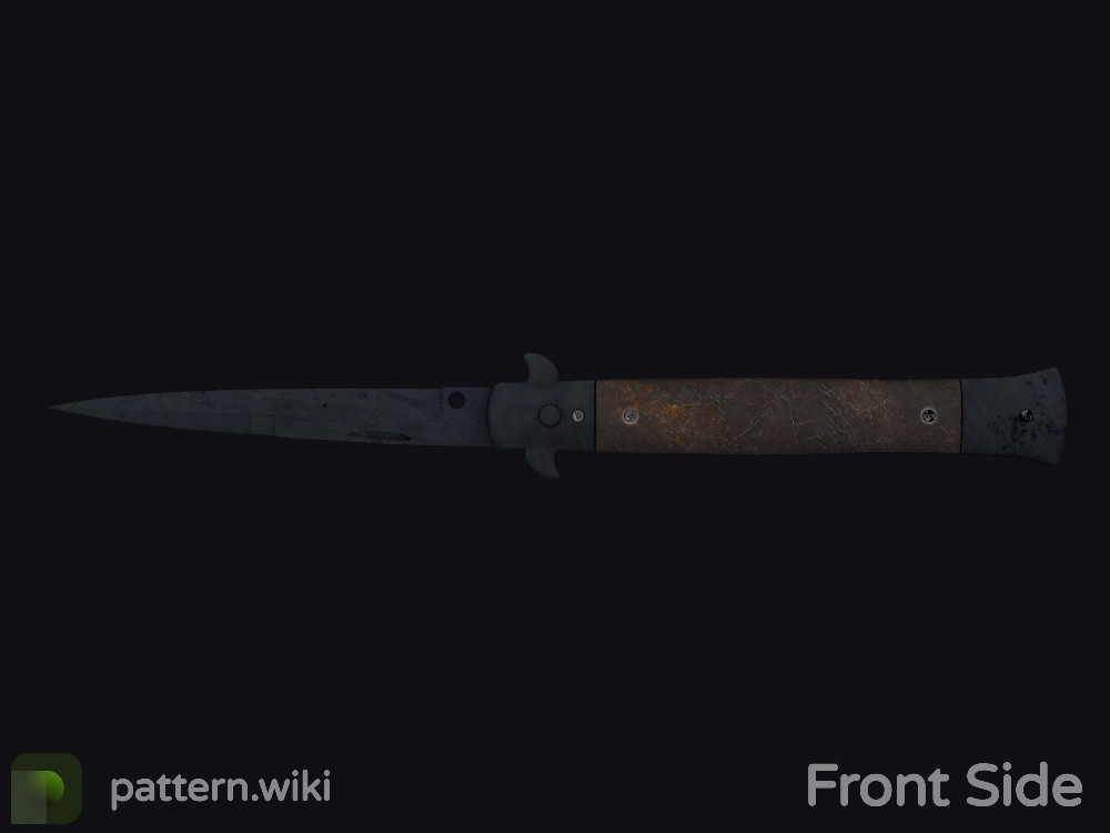 Stiletto Knife | Blue Steel - pattern.wiki
