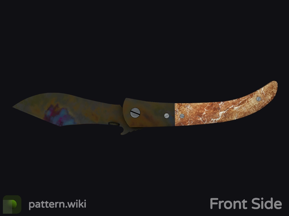 Navaja Knife | Case Hardened Seed 660 - pattern.wiki