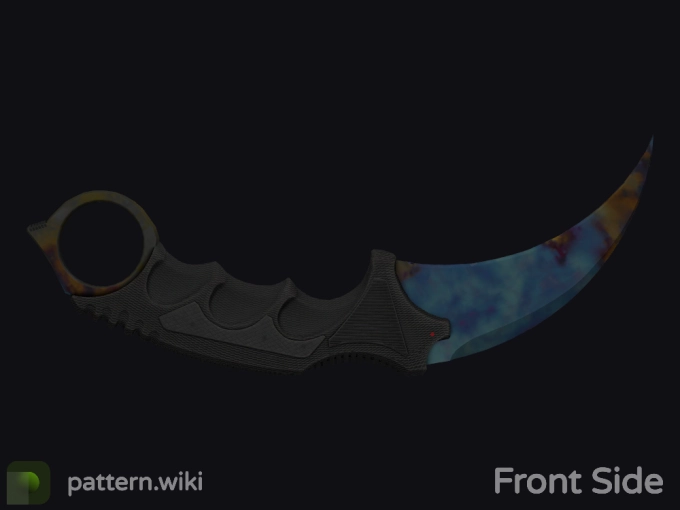 Karambit Case Hardened Seed 387 - pattern.wiki