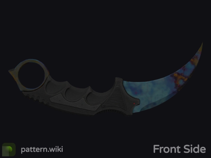 Karambit Case Hardened Seed 387 - pattern.wiki